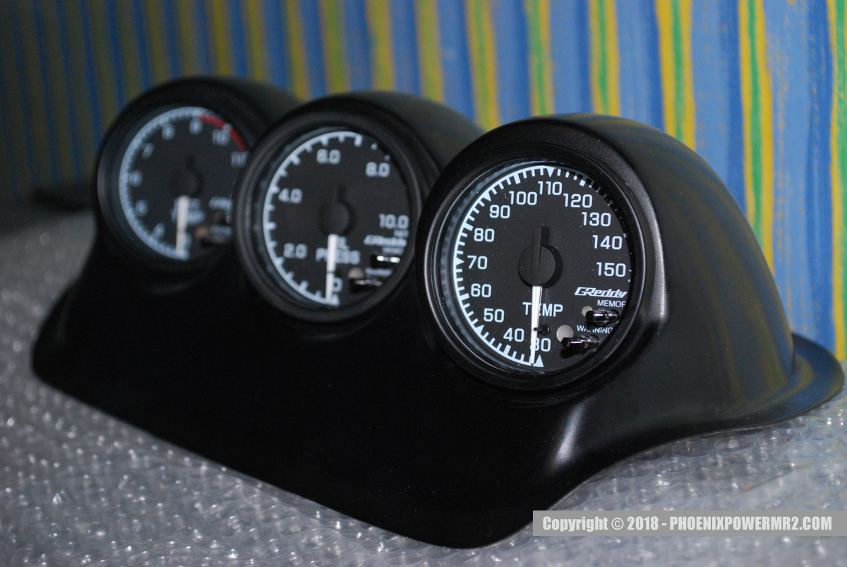 Border Tri-Eye Onboard Meter Panel Offset 60mm – SW20 – Phoenix Power ...